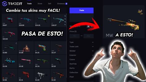 COMO TRADEAR TUS SKINS DE COUNTER STRIKE POR UNA MEJOR Y SIN PERDER
