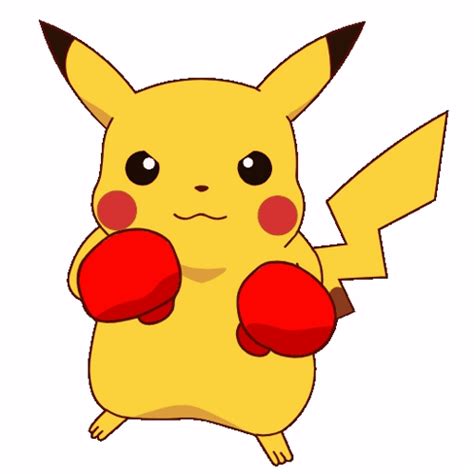 Pikachu Pokemon Sticker Pikachu Pokemon Boxe Descubrir Y Compartir Gifs