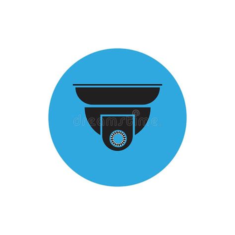 Ícone Cctv Da Câmera De Segurança Design Vetorial De Sinal CCTV