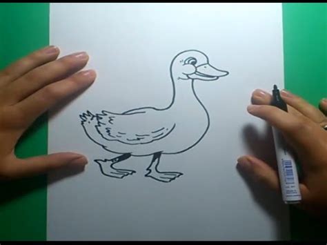 Como Dibujar Un Pato Paso A Paso How To Draw A Duck Youtube