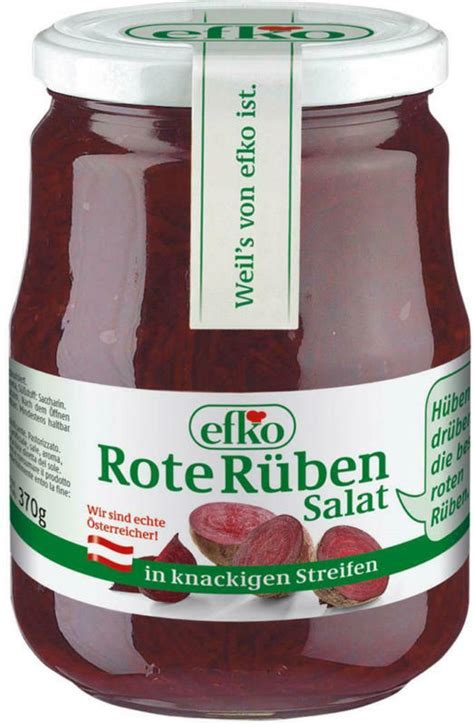 efko Rote Rüben Salat in Streifen Online von BILLA wogibtswas at
