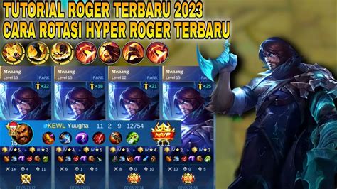 TUTORIAL ROGER TERBARU 2023 CARA BERMAIN ROGER HYPER 2023 TUTORIAL