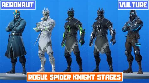 Fortnite Legendary Rogue Spider Knight Outfit 2000 V Bucks EU XBOX One