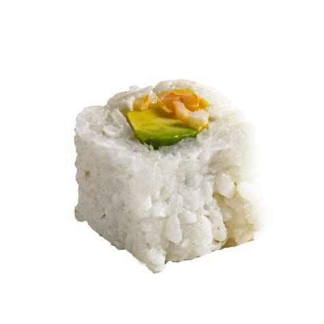 White Saumon Avocat Concombre Sushi K Neuville sur Saône