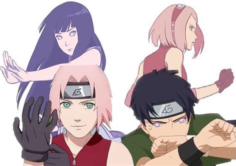 Familia Hyuga Haruno Personajes De Naruto Shippuden Personajes De