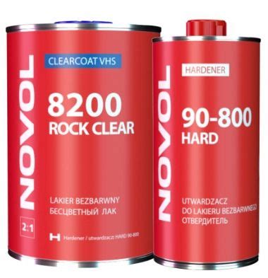 NOVOL 8200 ROCK CLEAR LAKIER BEZBARWNY VHS 1 5L ERLI Pl