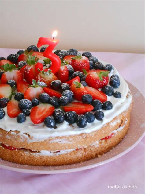 Naked Cake De Frutos Rojos Mabel S Kitchen