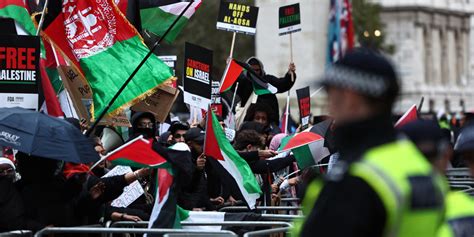 Offensive d Israël à Londres des milliers de manifestants pour un