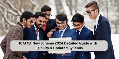Icai Ca New Scheme Detailed Guide Lakshya Edu