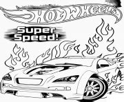 Hot Wheels Coloring Pages Printable