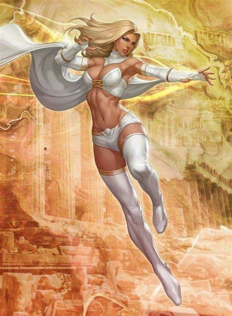 Emma Frost Comics Girls Superhero Art Marvel Girls