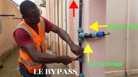 comment réaliser facilement un bypass entre un réseau d eau de forage