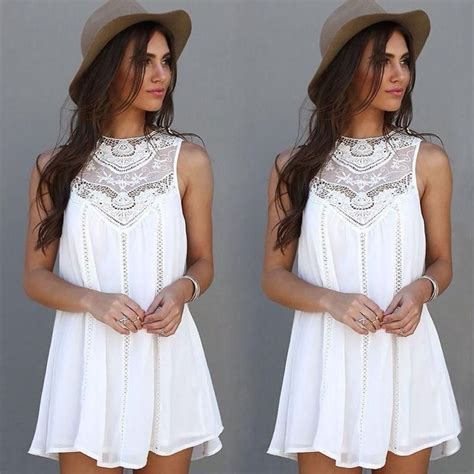 Vestido Playa Blanco Fiesta Salida Baño Pareos Bikini 78 900 en