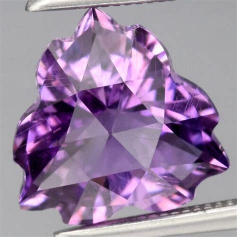 2 75ct 9 5x9 5mm VS Fancy Natural Unheated Purple Amethyst Gemstone