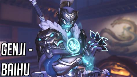 Genji Baihu Skin Showcase Overwatch 2 YouTube
