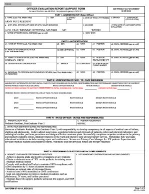 Blank Ncoer Form