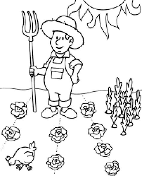 37 Desenhos De Fazendeiro Para Imprimir E Colorir Pintar