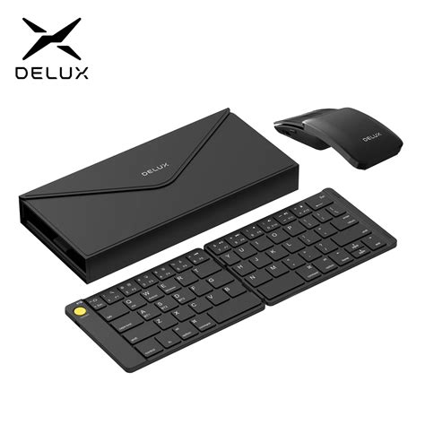 Delux Katlan R Klavye Fare Seti Kablosuz Ultra Ince Ta Nabilir Sessiz