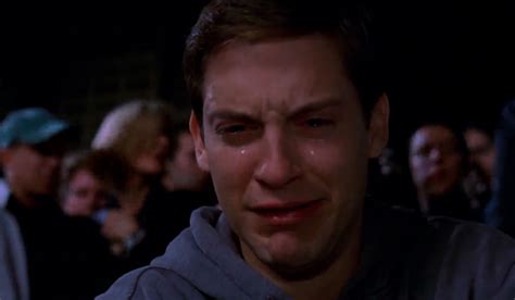 Peter Parker Llorando Spiderman Plantilla Meme