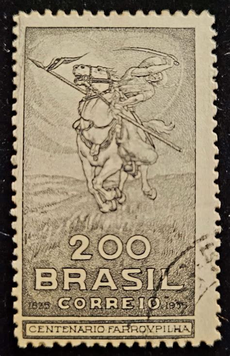 Comemorativos RHM C0087 Usado 300 Réis 4º Centenário Da Capitania