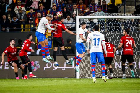 Fotos Partido FC Barcelona Osasuna Segunda Semifinal De La Supercopa