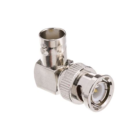 Bnc Right Angle Adapter Male To Female Elbow