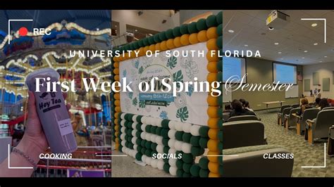 First Week Of Spring Semester University Of South Florida YouTube