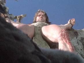 Arnold Schwarzenegger Shirtless Straight Scene In Conan The Barbarian