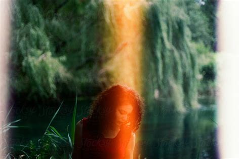 A Beautiful Womanin A Park By Stocksy Contributor Anna Malgina