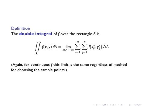 lesson18 double integrals over rectangles slides