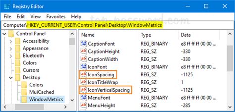 C Mo Cambiar El Espaciado De Los Iconos Del Escritorio En Windows