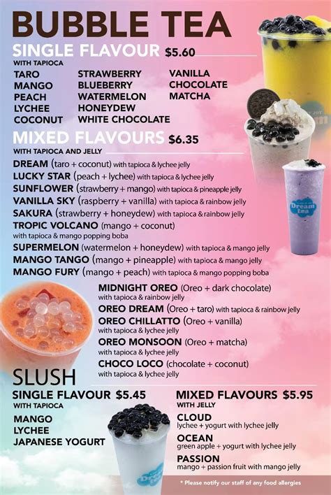 Sample Bubble Tea Menu Design BubbleTeaology Bubble Tea 45 OFF