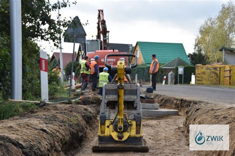Budowa Sieci Wodno Kanalizacyjnej Tarn W Jezierny Zwik S Awa