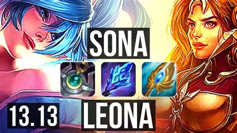 Sona Seraphine Vs Leona Ziggs Sup M Mastery