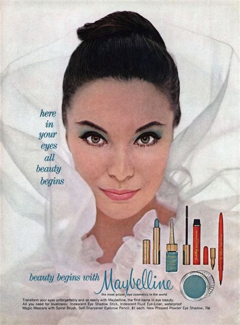 Retro Makeup Vintage Makeup 1960s Makeup Maybelline Makeup