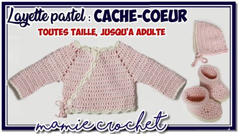 Comment faire une brassière ou cache cœur au crochet toutes tailles