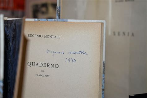 EUGENIO MONTALE Prestigiosa Collezione Di Opere Anche In Prima
