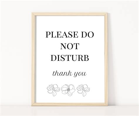 Please Do Not Disturb Sign Meeting In Progress Sign In A Meeting Sign