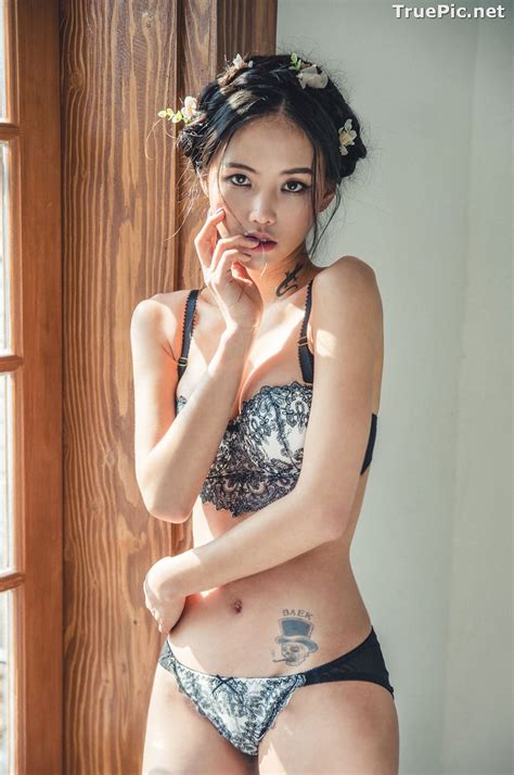 True Pic Korean Fashion Model Baek Ye Jin Sexy Lingerie Collection 7