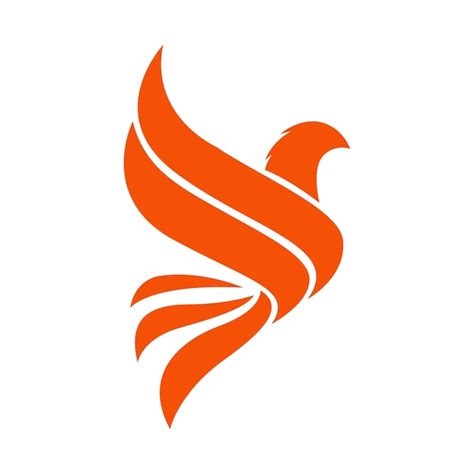 Premium Vector Phoenix Logo Vector Design Template