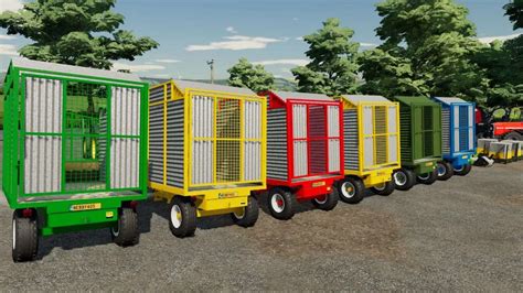 Jednoosiowa Przyczepa Do Kiszonki Crooks V1 3 0 0 Farming Simulator