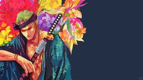 1366 X 768 Zoro Wallpaper