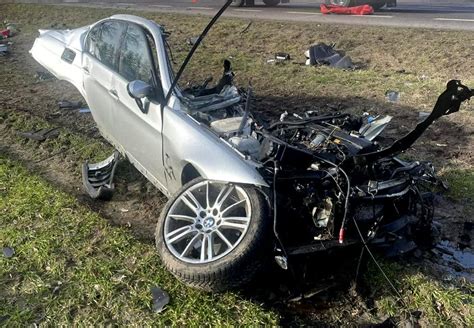 Śmiertelny wypadek na drodze krajowej Nie żyje mężczyzna ZDJĘCIA
