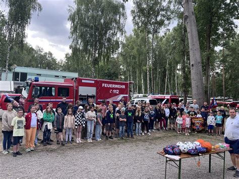 Zeltlager Der Jugendfeuerwehren Feuerwehr Amt Wittenburg