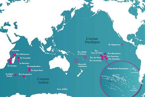 Oc An Pacifique Voyage Carte Plan