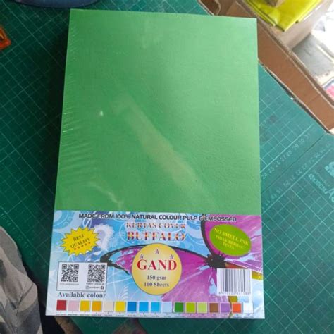 Jual Kertas Cover Buffalo Folio Grm Pak Lembar Kertas Jilid