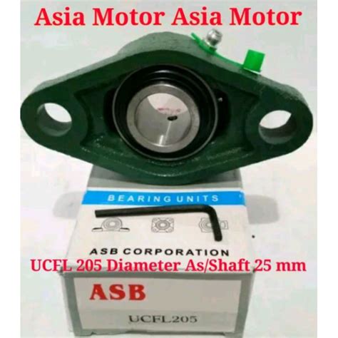 Jual Pillow Block Bearing UCFL205 As 25 Mm ASB Pilow Blok Laher UCFL