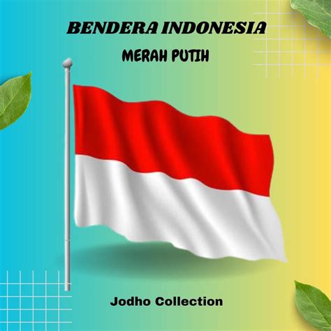 Jual Bendera Merah Putih Bendera Indonesia Kain Peles Satin Shopee