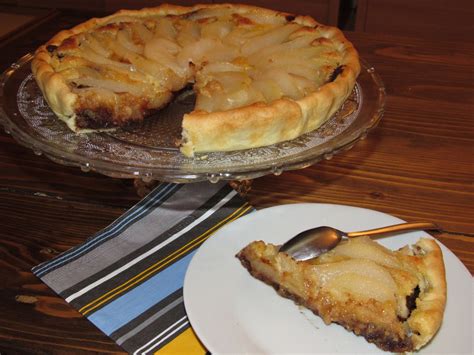 TARTE POIRE CHOCOLAT Mes Recettes Du Moment