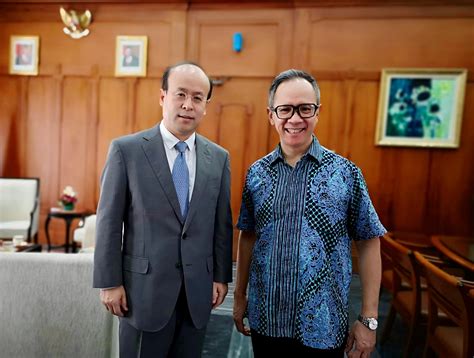 Duta Besar Xiao Qian Bertemu Dengan Wakil Menteri Luar Negeri Indonesia